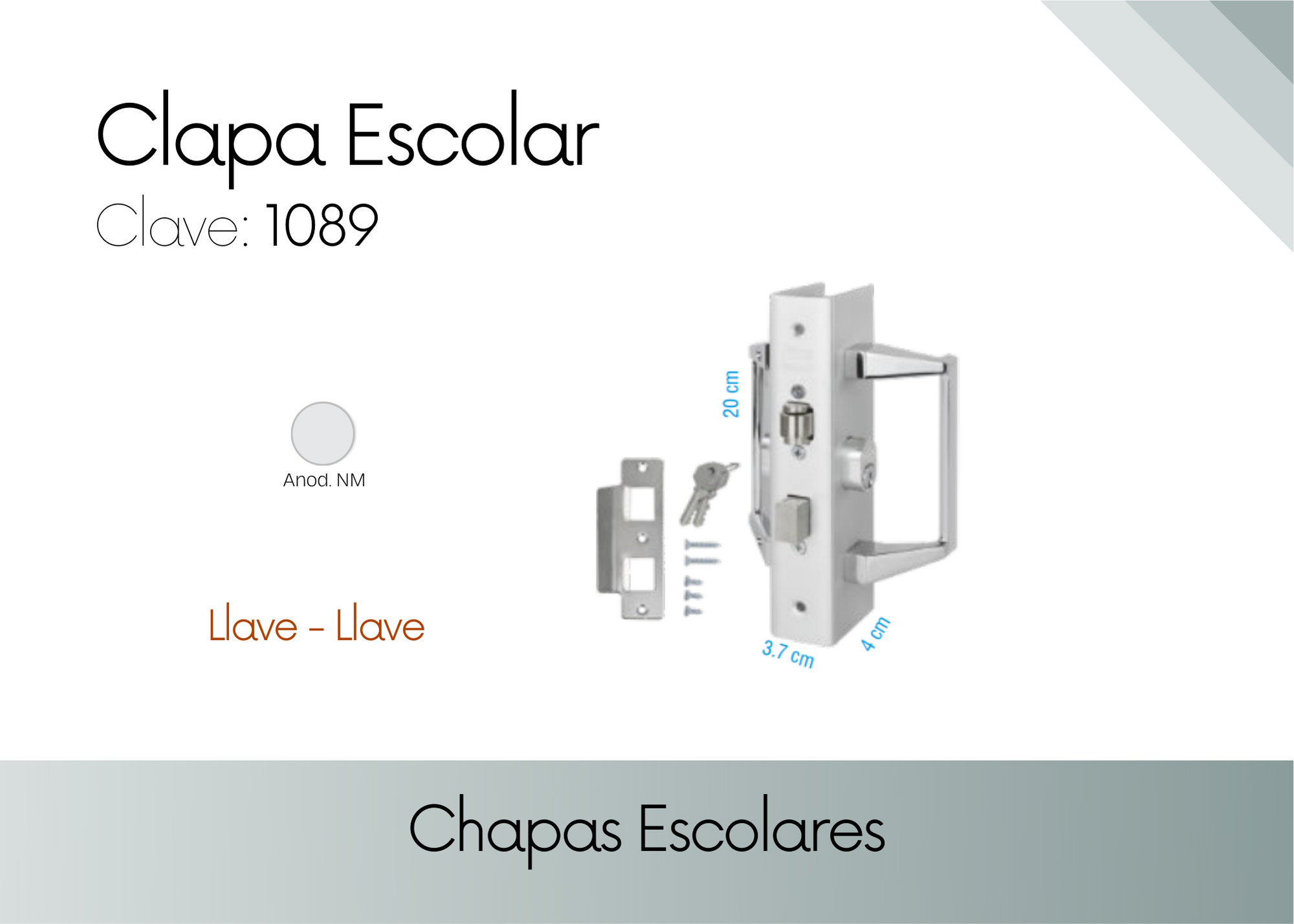 Chapas Escolares – Alhersa