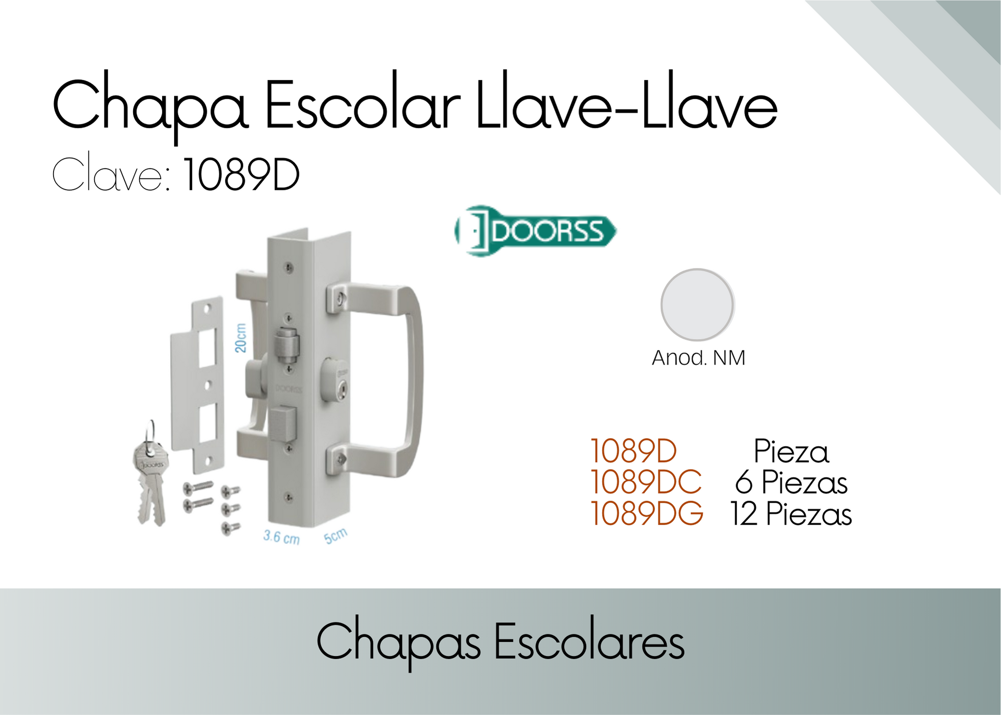 Chapas Escolares – Alhersa