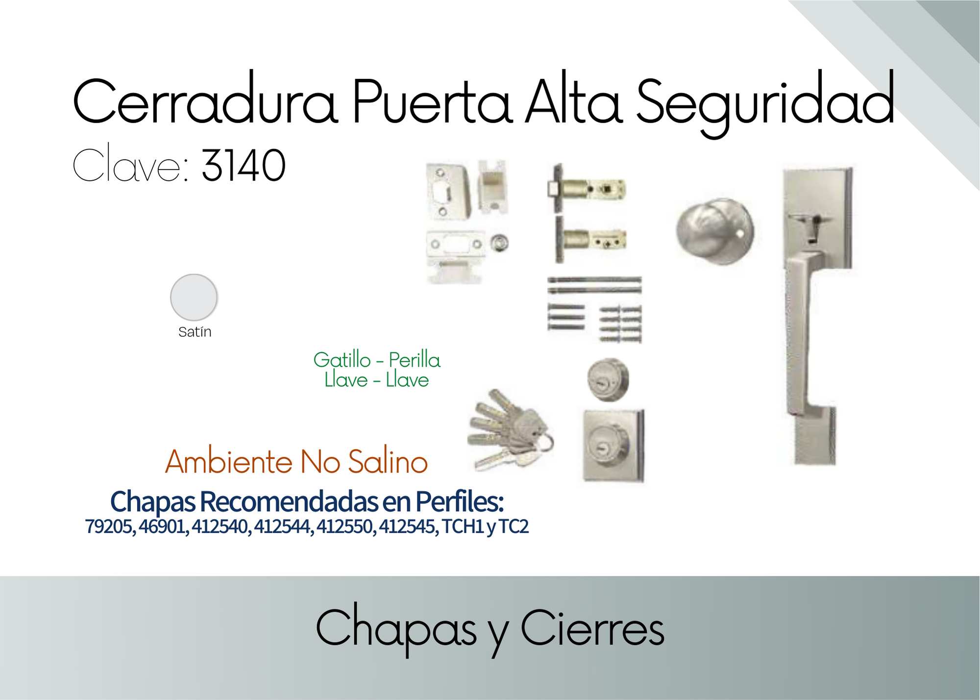 Chapas y Cierres – Alhersa