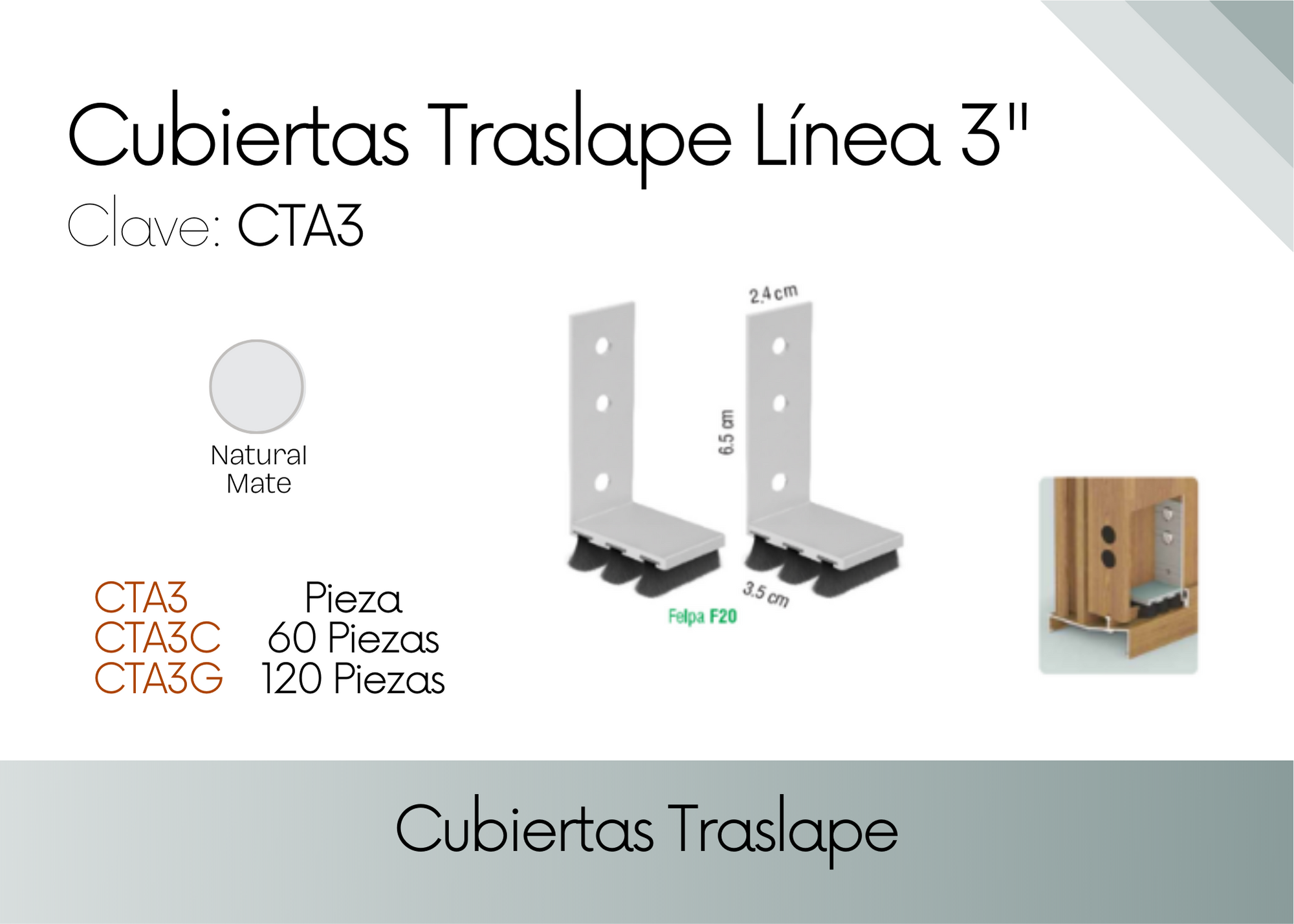 Cubiertas Traslape – Alhersa